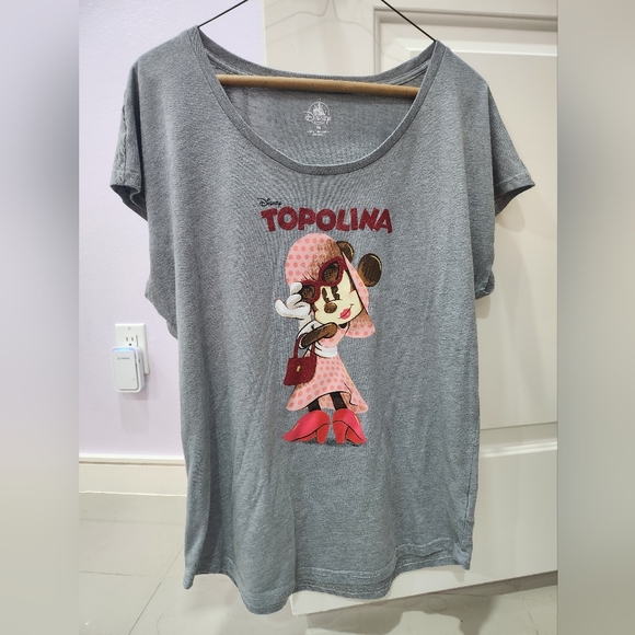 Disney | Tops | Topolina Minnie Mouse Tshirt | Poshmark